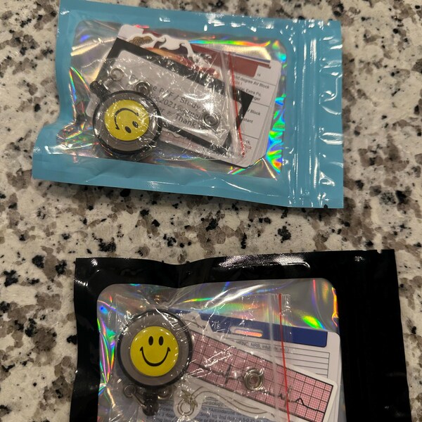 2 Set ACLS, BLS, Cpr Badge 2 Cards( Both Sided) - Advanced Cardiac Life ...