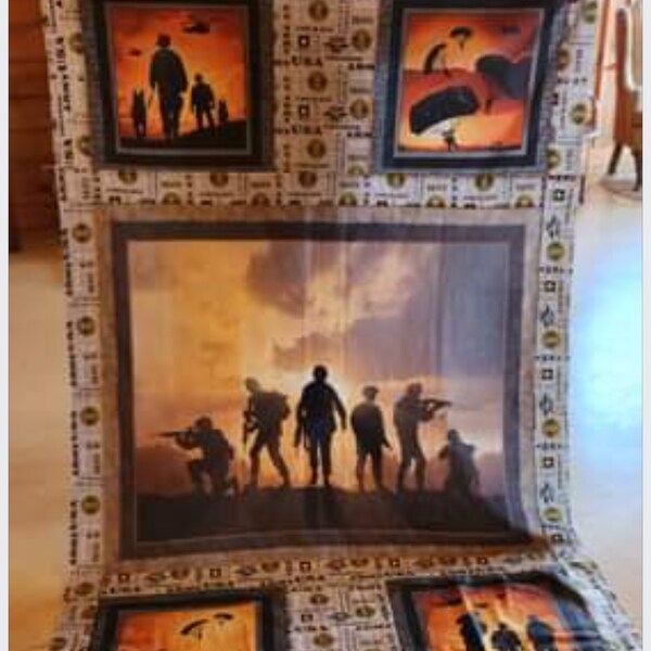 Susan Winget Harvest Couple Fabric Panel by Springs Creative - Etsy