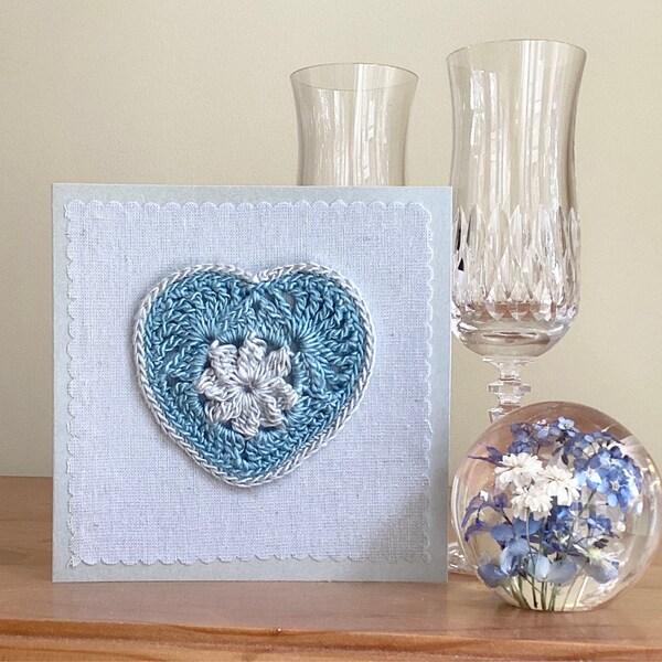 Crochet Pattern. Part 1 - Heart in Bloom Motif. Instant Digital ...