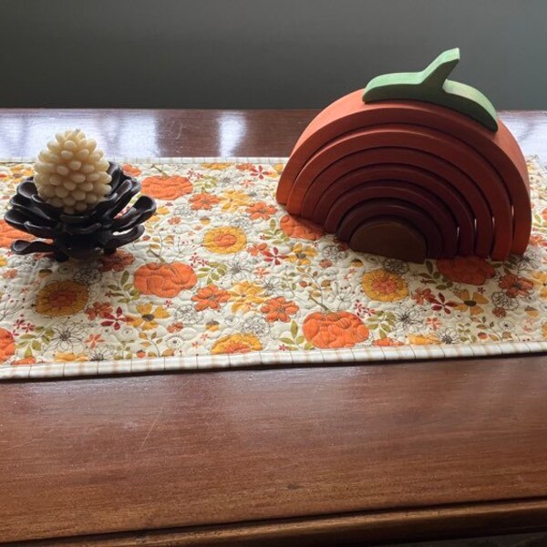 Watermelon Table Mat, Watermelon Table Topper, Quilted Watermelon Mat ...