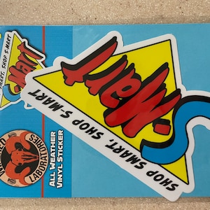 S-mart Vinyl Sticker Shop Smart, Shop S-mart 4.5 All Weather Evil Dead ...