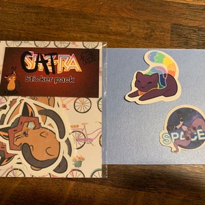 Cat-ra Sticker Pack - Etsy