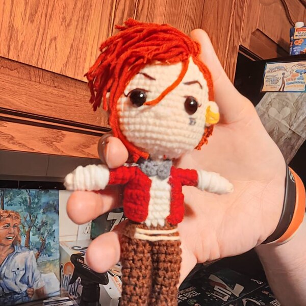 Crochet Arcane Vi Plush Doll, Criminal Character, LOL Stuffed Toy, Game ...