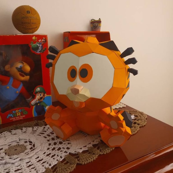 Mario Papercraft 3D, Pepakura Pdf Template Low Polygonal Paper ...