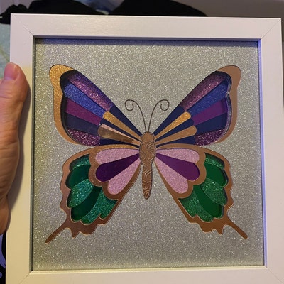 Layered Girl SVG, Shadow Box Svg, 3D Paper Cut, 3d Wall Decor Svg ...