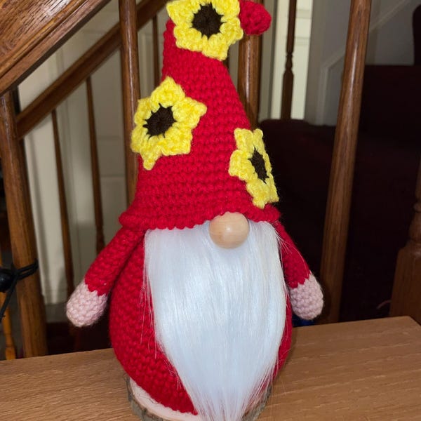 Crochet French Gnome Pattern, Amigurumi French Gnome, Crochet Amigurumi ...