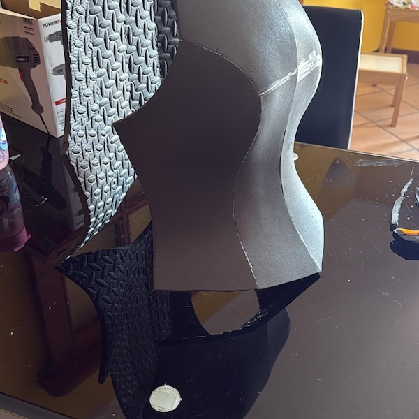 Standard Female Fantasy Upper Body Armor Foam PATTERN / TEMPLATE - Etsy