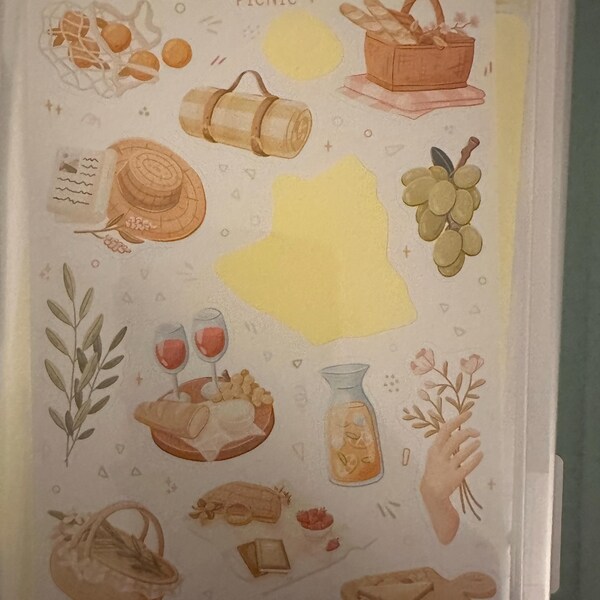 Sticker Sheet Art Lover Sticker | Art Supplies Sticker Sheet | Artist ...