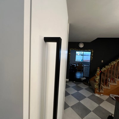 Long Bar Handles Push Pull Hand Welded Solid Stainless Steel 100% ...