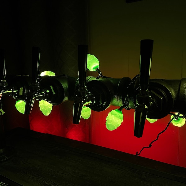 Beer Hop Christmas Light String - Etsy
