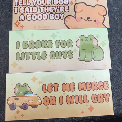 Funny Bunny Vinyl Stickers Die-cut Matte Vinyl Sticker 3 - Etsy