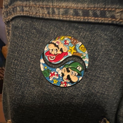 Wide Spread WSMFP Green Street Art Graffiti Enamel Lapel Hat - Etsy