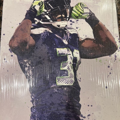 Dak Prescott Dallas Cowboys Poster/canvas Print, Watercolor Painting ...