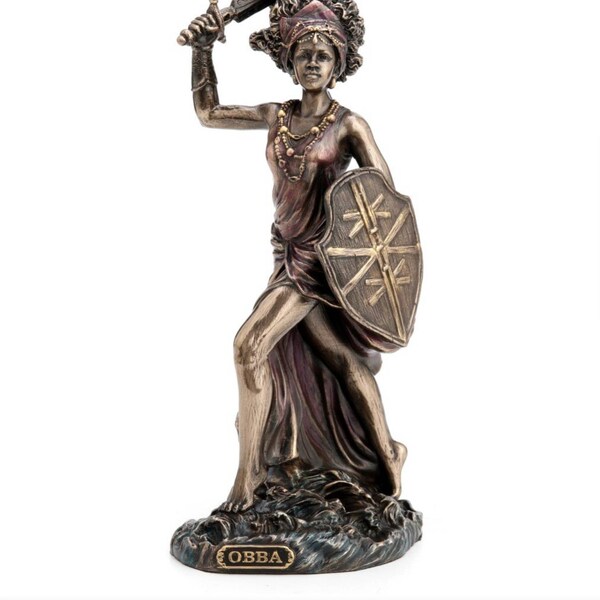 Vintage Obba Mini Statue - Small Orisha of Rivers Ọba - Etsy