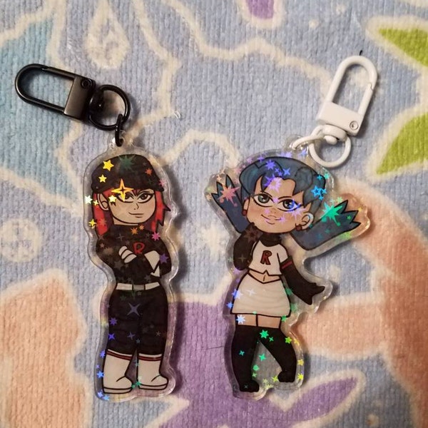 Demon Anime Hashira Acrylic Keychains - Etsy