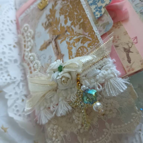 Vintage Christmas Angel, Angel Gift Tag, Mixed Media Angel Tag ...