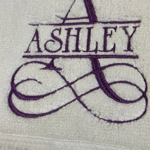 FISHTAIL Monogram FONT Embroidery Design Satin Stitch Tuscan Aka ...