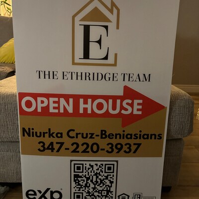 Personalize Custom Black Background Yard Sign 24 X 18, or 36 X 24 Inch ...