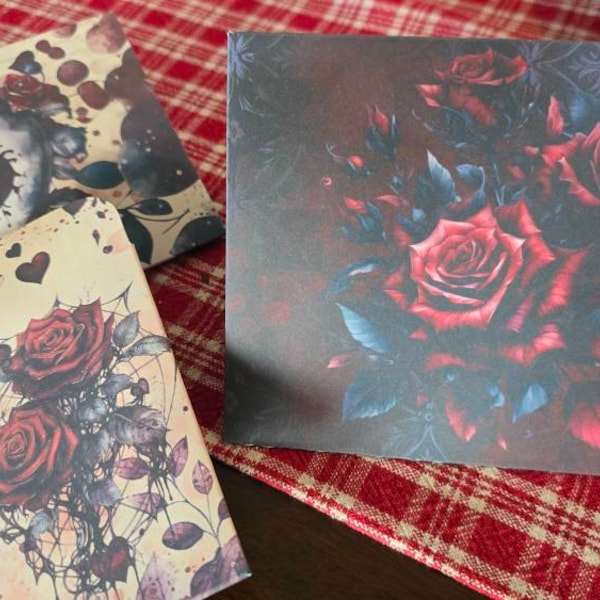 Ribbon & Lace Spool Cards With Storage Box, Vintage Ephemera, Tags ...