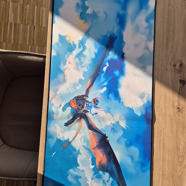 Winnie the Pooh Desk Mat With Zone Option - Lorcana TCG - Playmat - Etsy