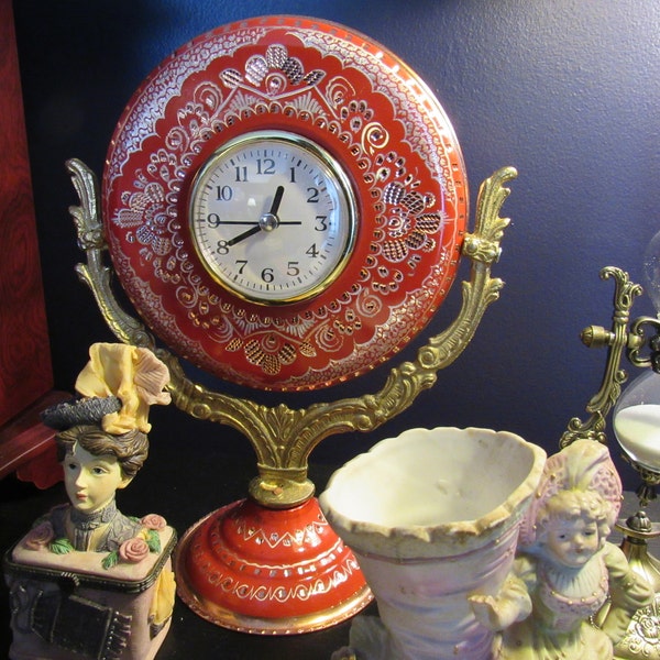 Copper Oil Lamp, Victorian Oil Lamp, Art Deco Oil Lamp, Luxury Home ...