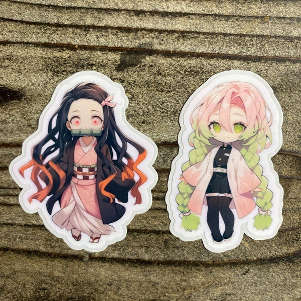 Giyu Tomioka Sticker | Anime Demon Slayer | Water Hashira | Cute | Die ...