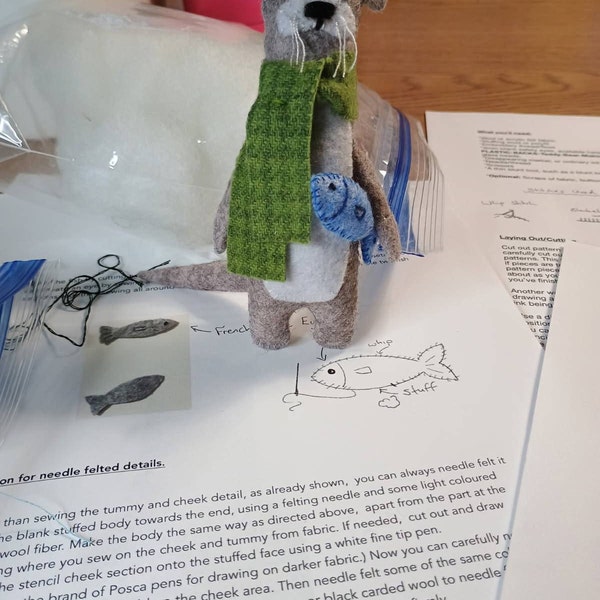 Poseable Frog Doll- Digital FILES and Video Tutorial - Needle Felt ...