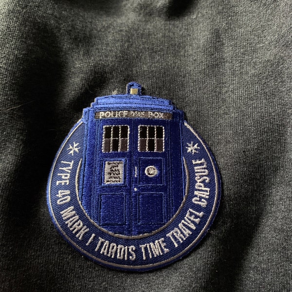 Doctor Who Embroidered Patch Bundle * TARDIS * Dalek * Cyberman - Etsy