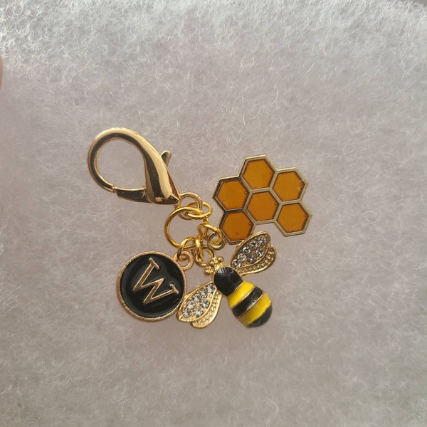 Blue Moon Keychain Beaded Keychains With Moon-themed Charm Beaded Bag ...