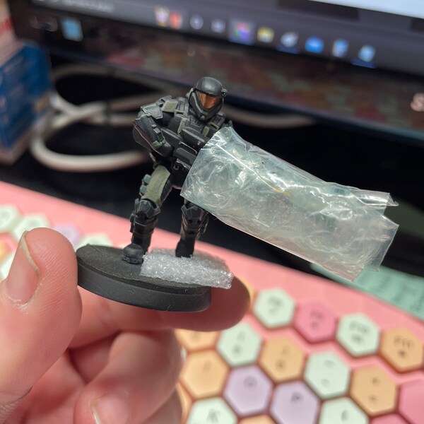 Cyberpunk Hand-painted 3D Miniature Mini Resin Figure Johnny Silverhand ...