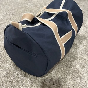 Canvas Duffle Bag Canvas Bag Gym Bag Sewing Pattern Shopping Bag ...
