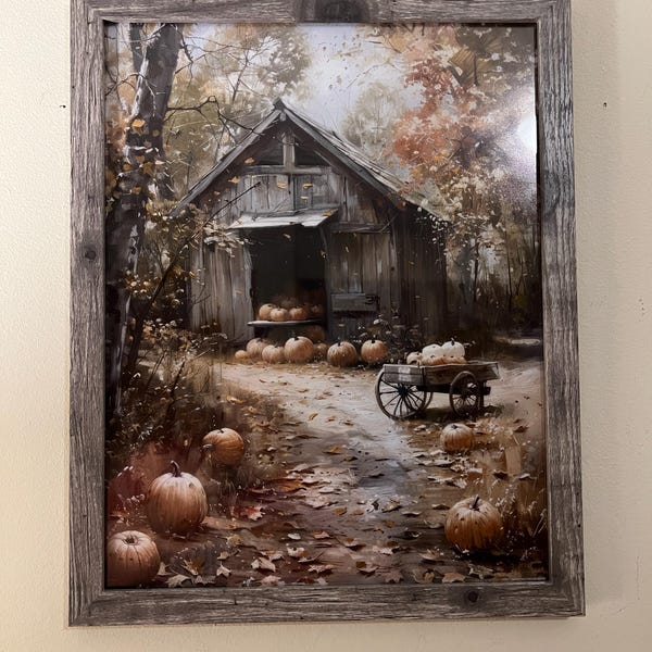 Vintage Santa Portrait Wall Art, Printable Christmas Art, Rustic Winter ...