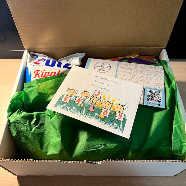 College Survival Kit | Student Snack Box | College Care Package | Gift ...