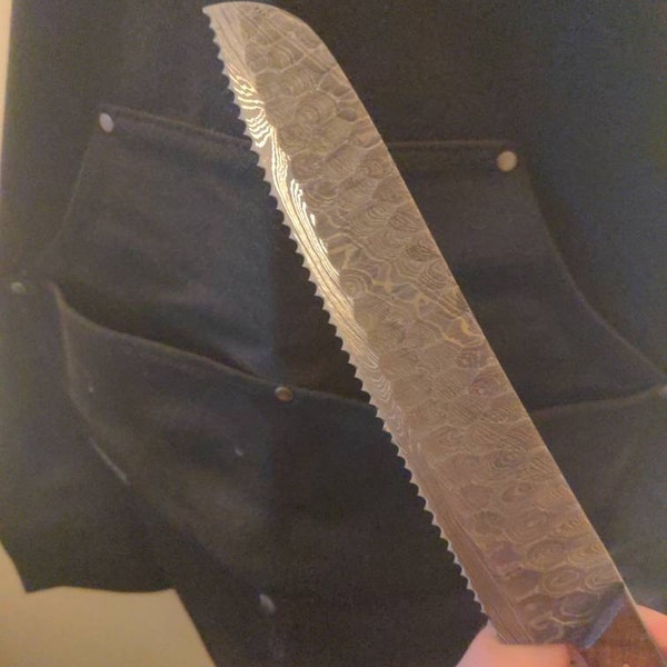 Custom Handmade Cleaver With Wood Handle BBQ Grilling Personalized ...