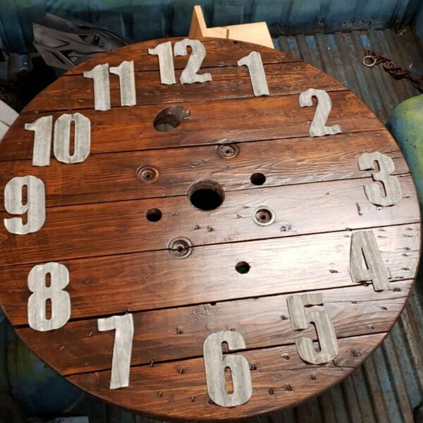 5 Inch Corrugated Metal Letters A-Z and Numbers 0-9 / 5 Corrugated ...