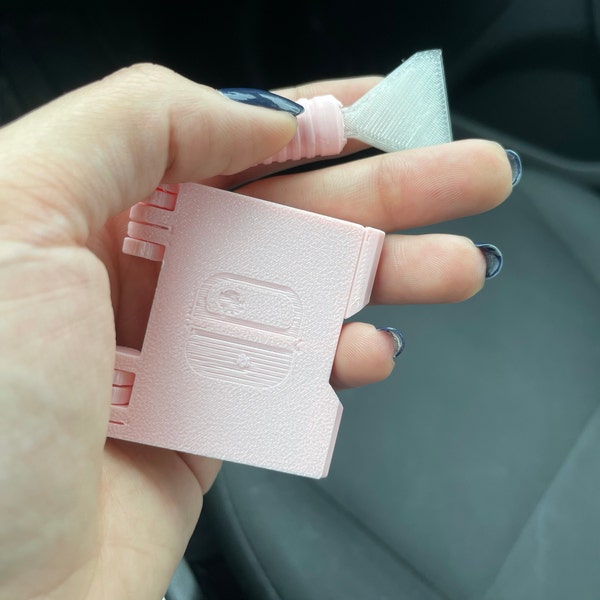 Ice Scraper Lotto / Giftcard Scratcher Keychain - Etsy