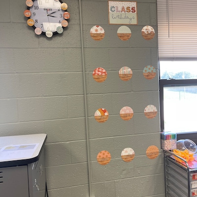 Modern Christmas Classroom Decor Pack V.2 - Etsy