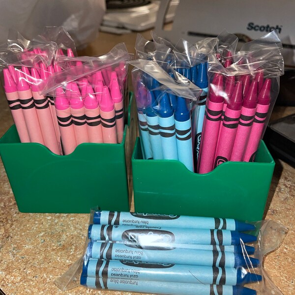 Red-violet Crayola Crayons - 10 Pack - Etsy