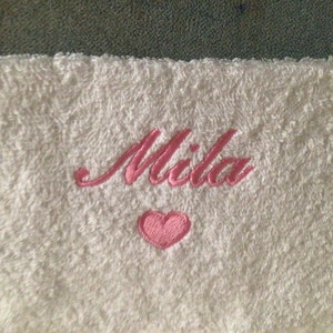 Children's Face Flannels / Kids Face Flannels / Personalised Flannels ...