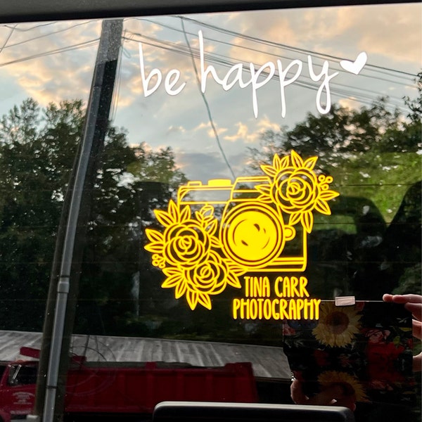 Camera Decal | Camera Sticker | Photographer Decal | Photographer ...