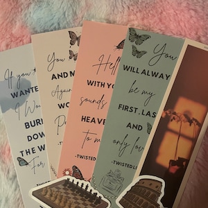 Twisted Series Bookmarks Twisted Love Twisted Games Twisted Hate ...