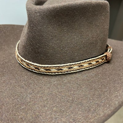 LONGMIRE Hat Band, Horsehair Hat Band, Cowboy Horsehair Hat Band, No ...