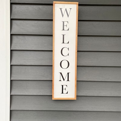 Oh Hello Small Welcome Sign Entryway Spring Decor Mini - Etsy