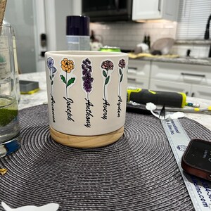 Marigold Sticker, October Birth Flower Sticker, Water Resistant and ...