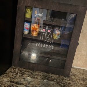 Shot Glass Display Lighted, Shot Glass Display Case With Door, Shot ...