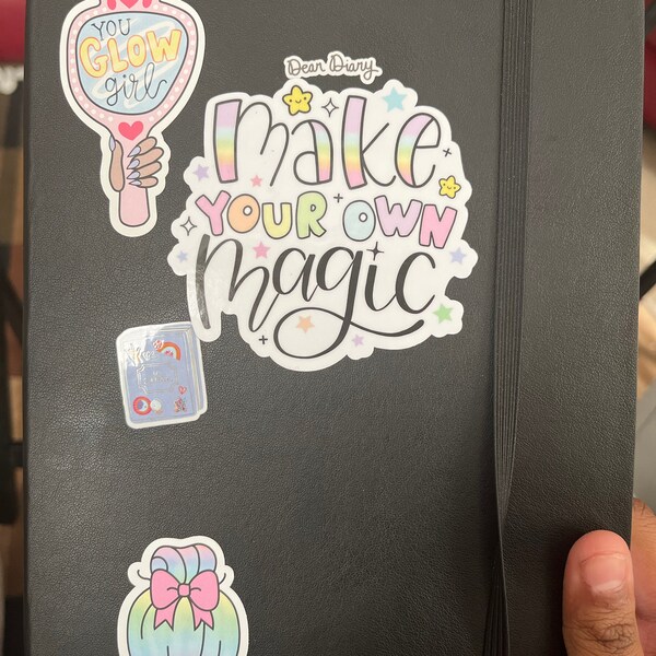 Make Your Own Magic Die Cut Vinyl Decal With Clear or Sparkle Holo ...