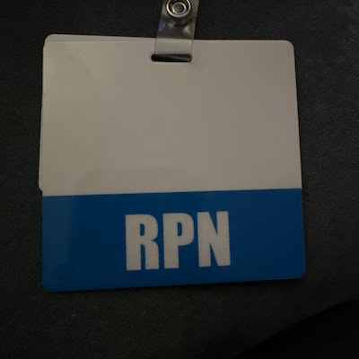 Dermatome Badge Pocket Card Vertical for Nurse Paramedic EMT for ID ...