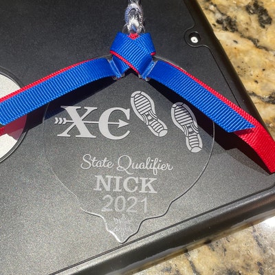 Cross Country Ornament, Cross Country Gifts, XC Ornament, XC Gifts ...