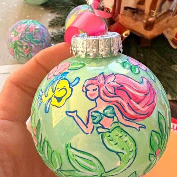 Cinderella Ornaments Hand Painted - Etsy
