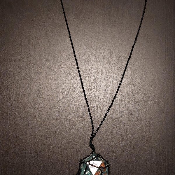 Handmade Sharp Edge Dice Red Black Resin Polyhedral RPG Dice Set With ...